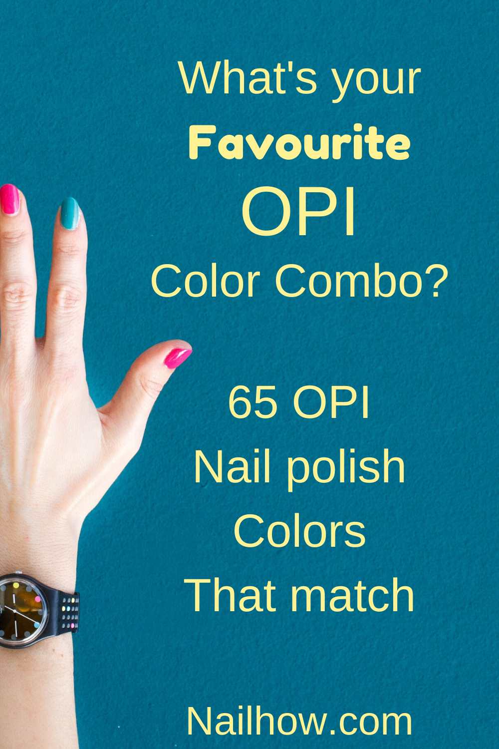 65 Beautiful Nail Color Combos For the Perfect Match. - nailhow