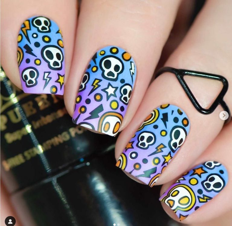 Freaky Fabulous: 31 Halloween Nail Art Ideas You'll Love - nailhow
