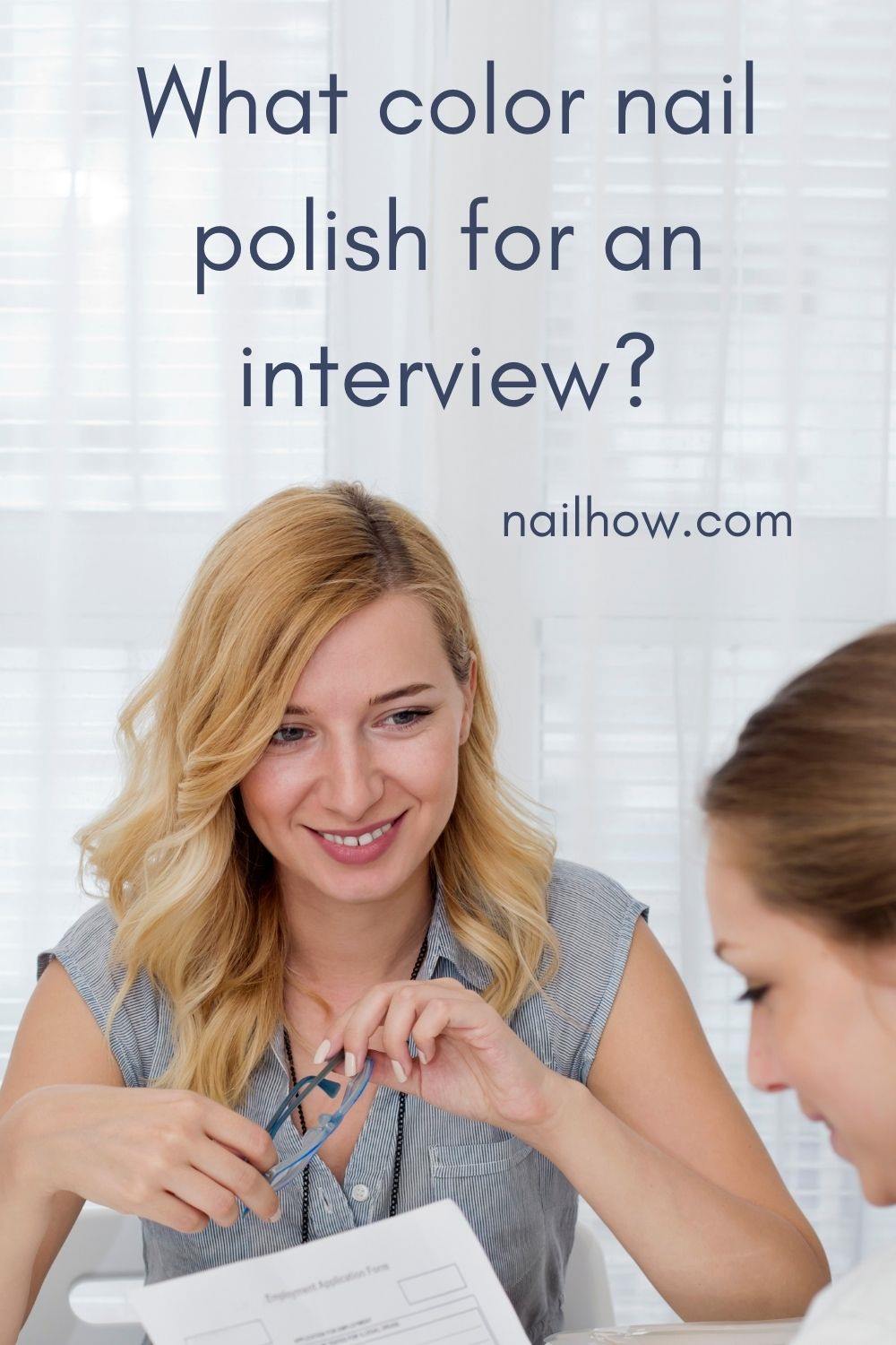 Nail the Interview With These Professional and Chic Nail Colors - nailhow