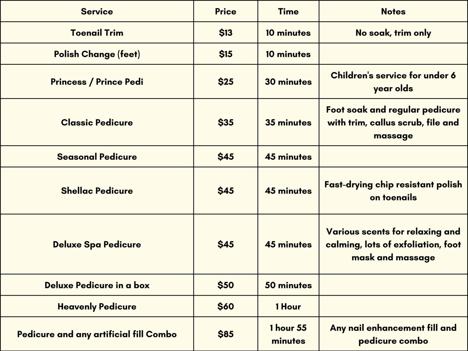 Walmart Nail Salon: The Ultimate Price List for 2023 - nailhow