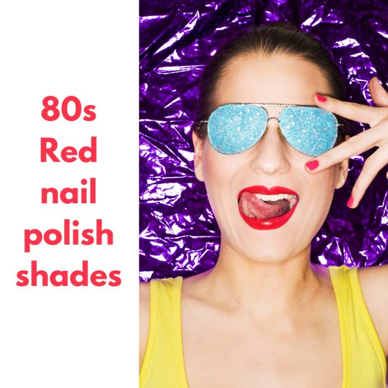 What color nail polish was popular in the 80s? - nailhow