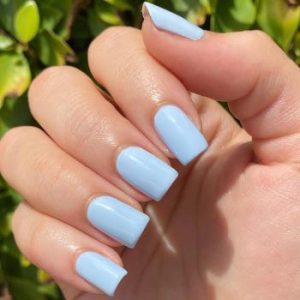 Light blue nail polish (55 beautiful shades for 2023) - nailhow