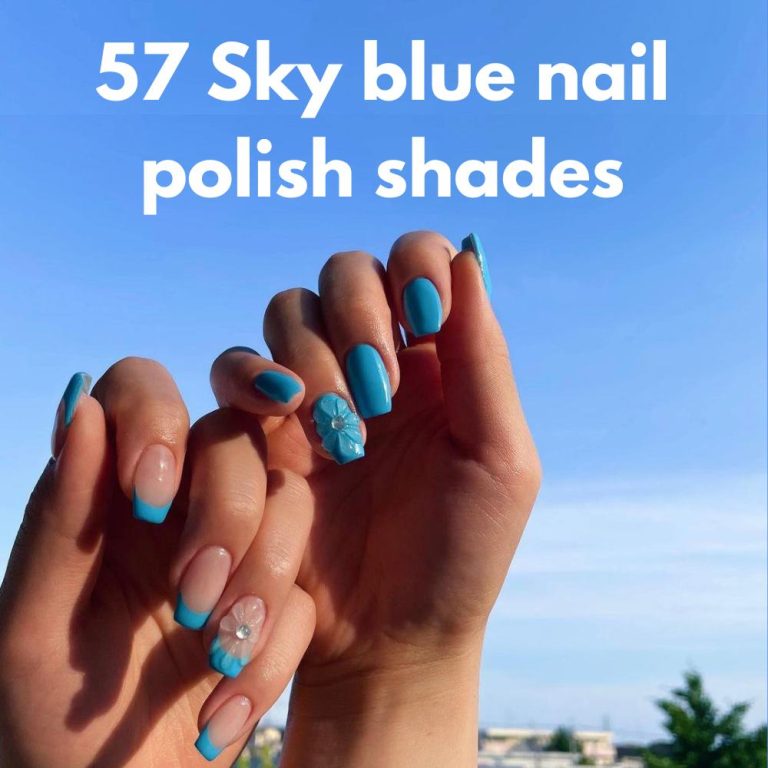 Reach for the Sky: 57 sky-blue nail polishes you'll love. - nailhow