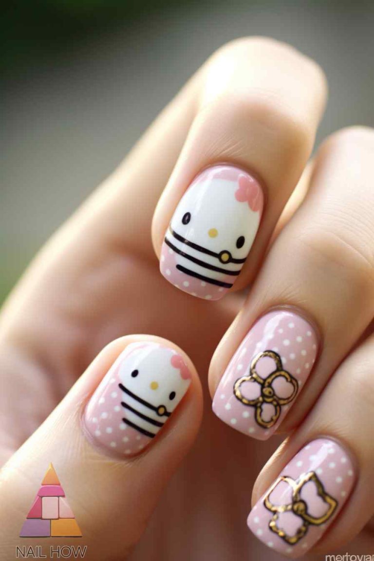 Hello Kitty Love: An Introduction to Hello Kitty Nail Designs - nailhow