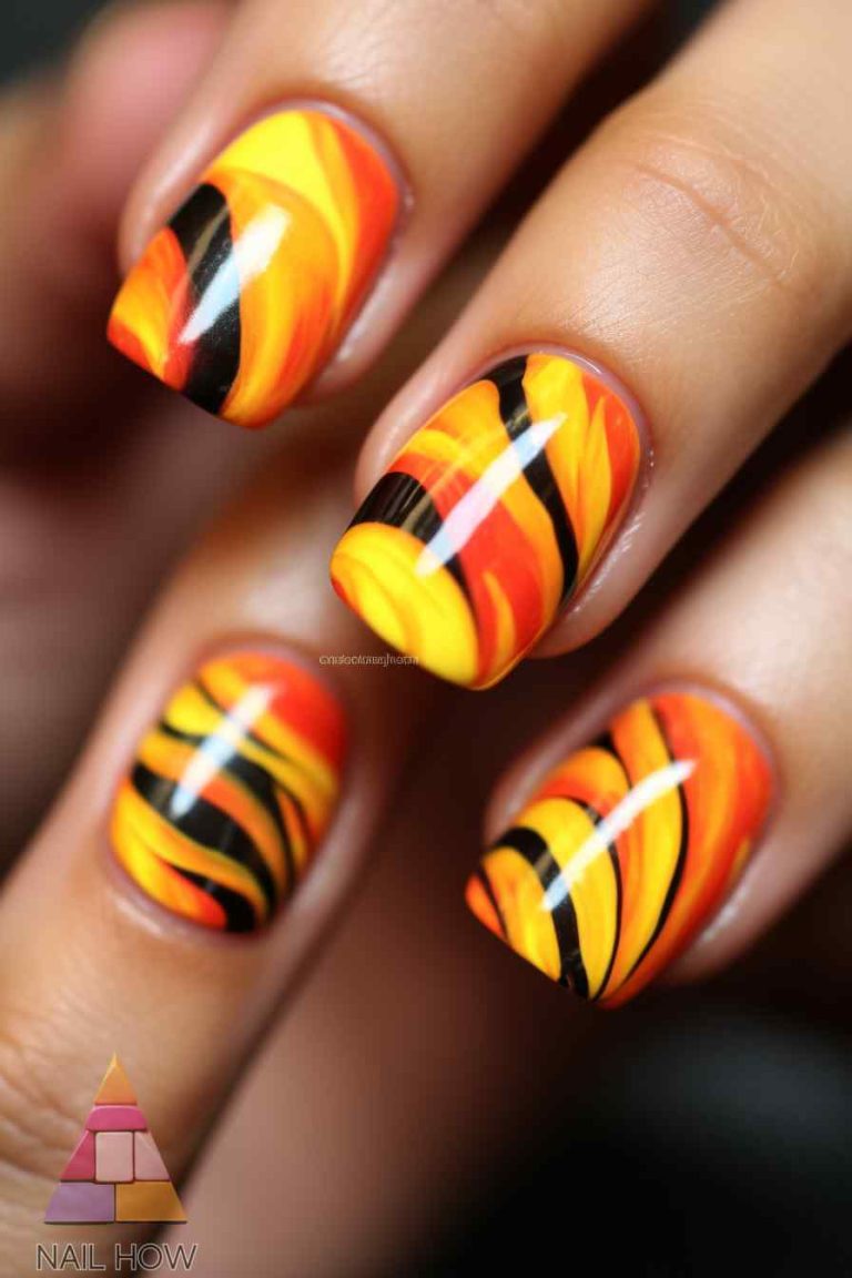 Nails on Fire: The Power of Flame Nail Designs - nailhow