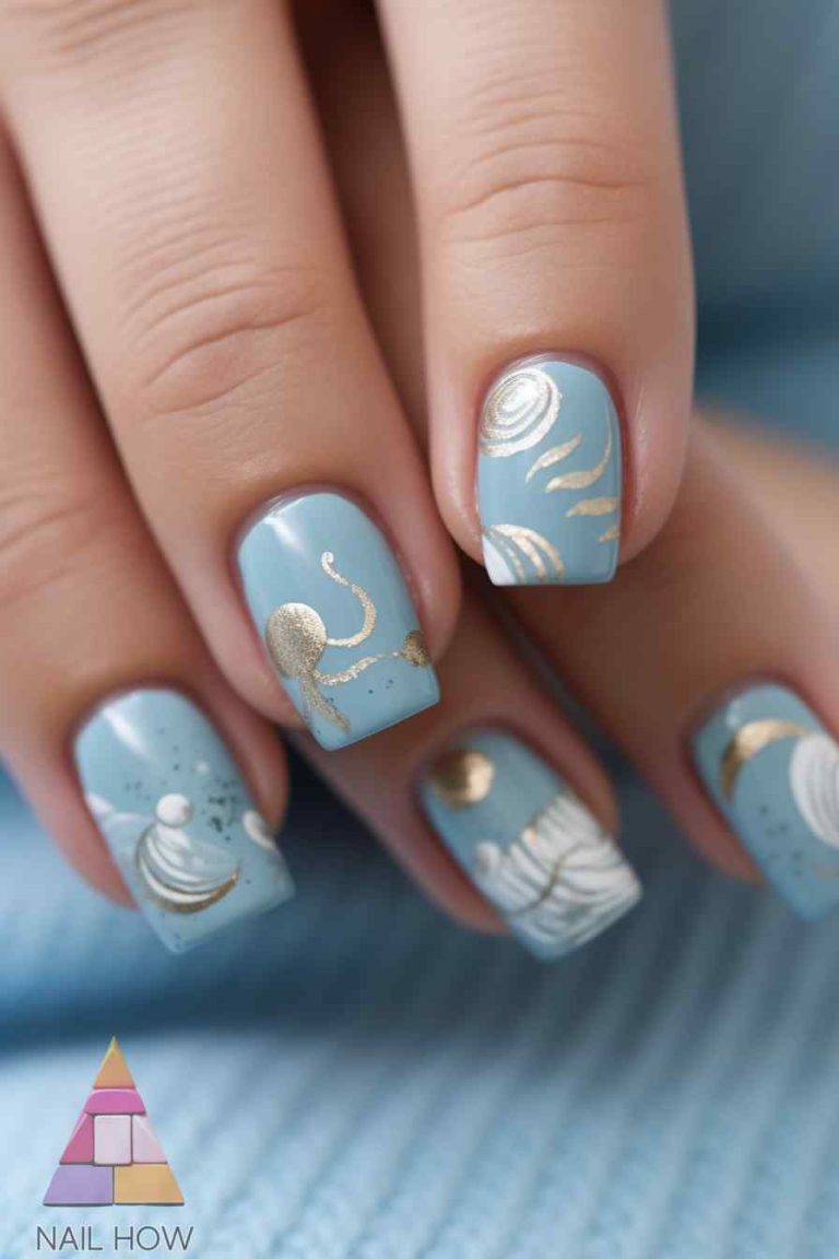 Light Up Your Look: The Ultimate Guide to Light Blue Nail Designs - nailhow