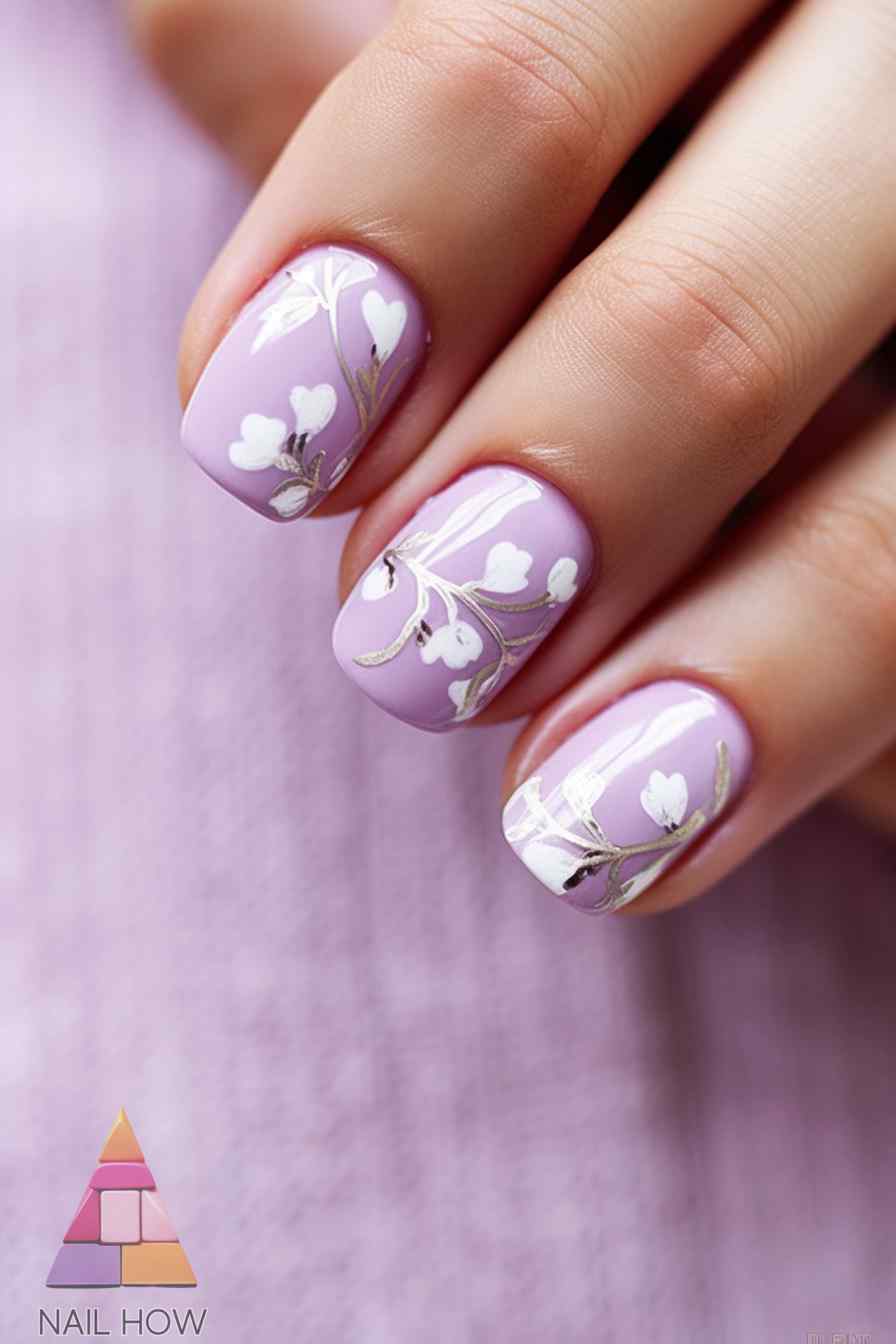 Mauve Magic: Nail Designs That Spell Elegance - nailhow