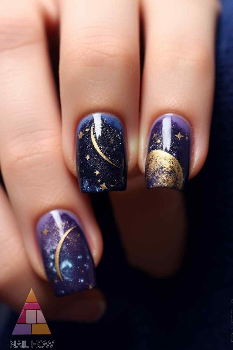 Universe at Your Fingertips: Amazing Galaxy Nail Designs - nailhow