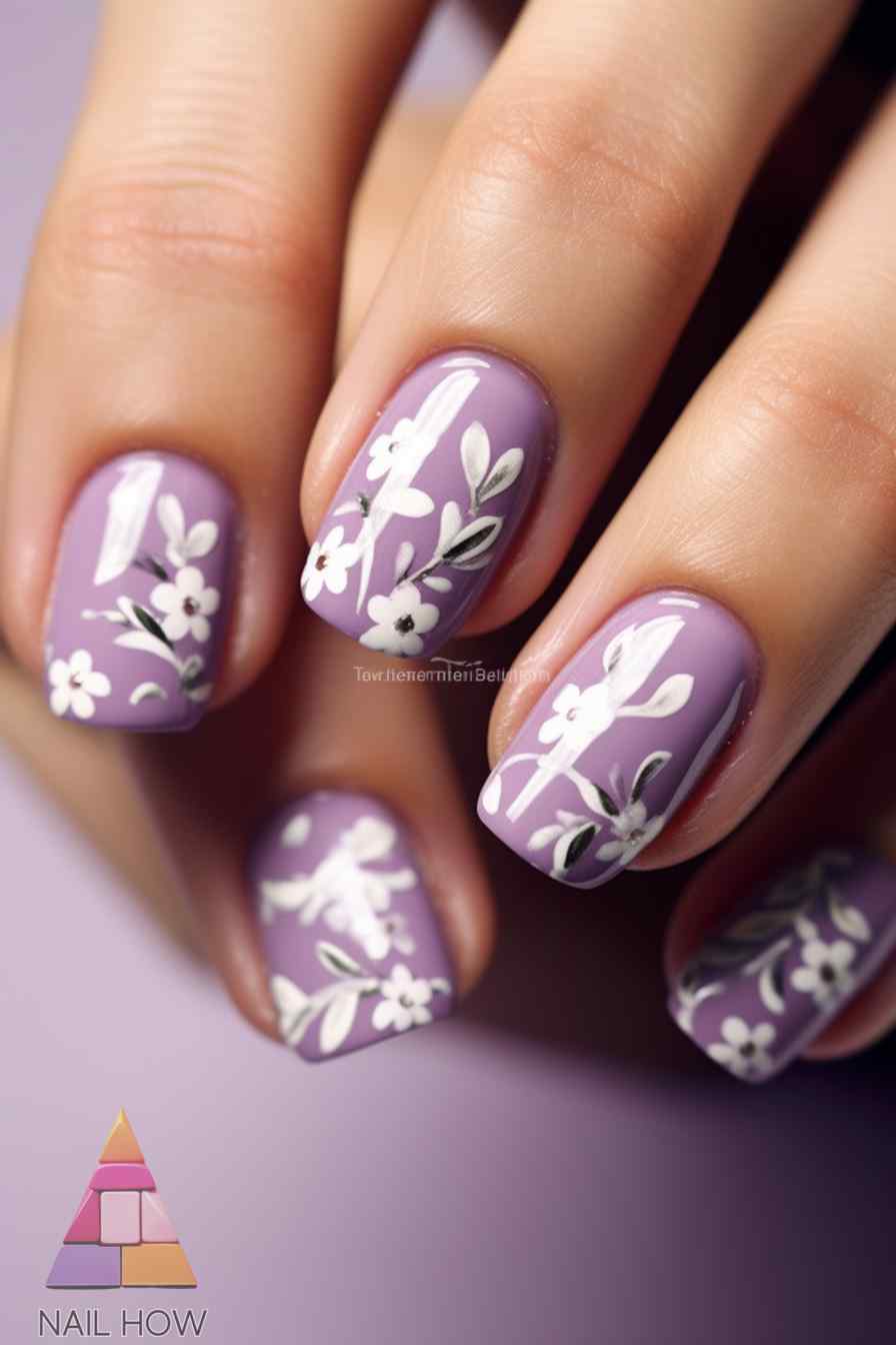 Mauve Magic: Nail Designs That Spell Elegance - nailhow