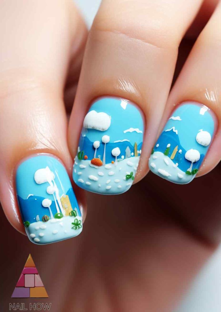 Light Up Your Look: The Ultimate Guide to Light Blue Nail Designs - nailhow