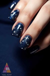 Unveil Stunning Moon Nail Designs for a Night-time Chic Look - nailhow