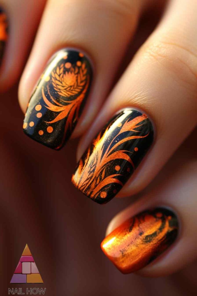 Ignite Your Style: Fire Nail Designs that Sizzle - nailhow