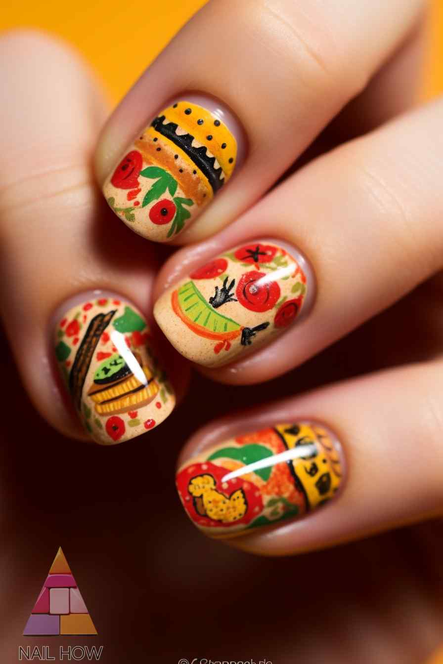 Fiesta at Your Fingertips: Colorful Mexican Nail Designs - nailhow