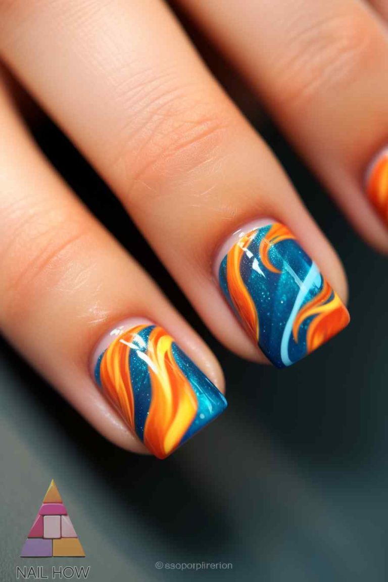 Nails on Fire: The Power of Flame Nail Designs - nailhow