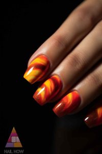 Ignite Your Style: Fire Nail Designs that Sizzle - nailhow