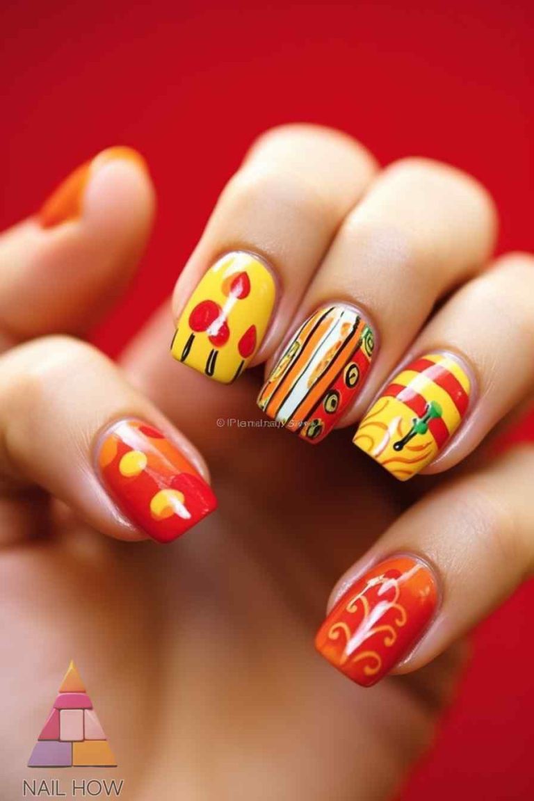 Fiesta at Your Fingertips: Colorful Mexican Nail Designs - nailhow