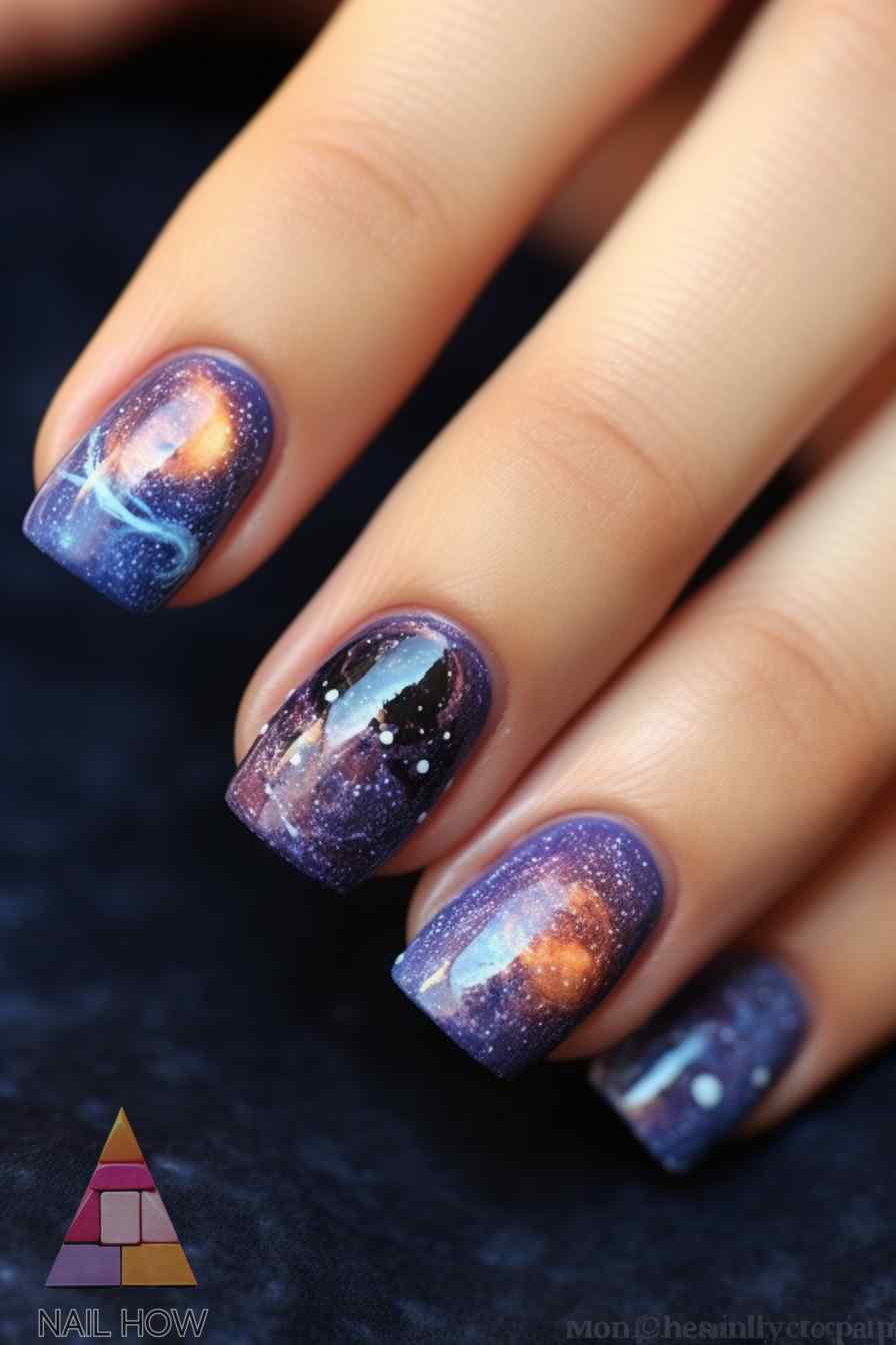 Universe at Your Fingertips: Amazing Galaxy Nail Designs - nailhow