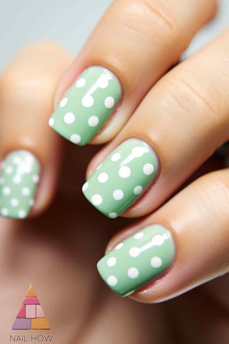 Pastel Perfection: Light Green Nail Designs to Love - nailhow