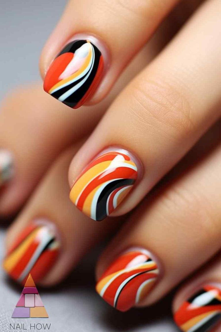 An Ultimate Guide to Line Art Nail Designs - nailhow