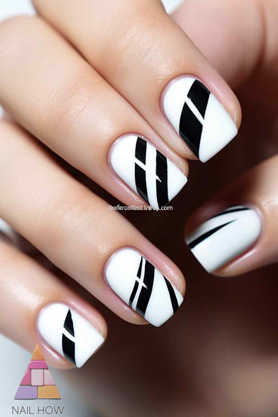 An Ultimate Guide to Line Art Nail Designs - nailhow