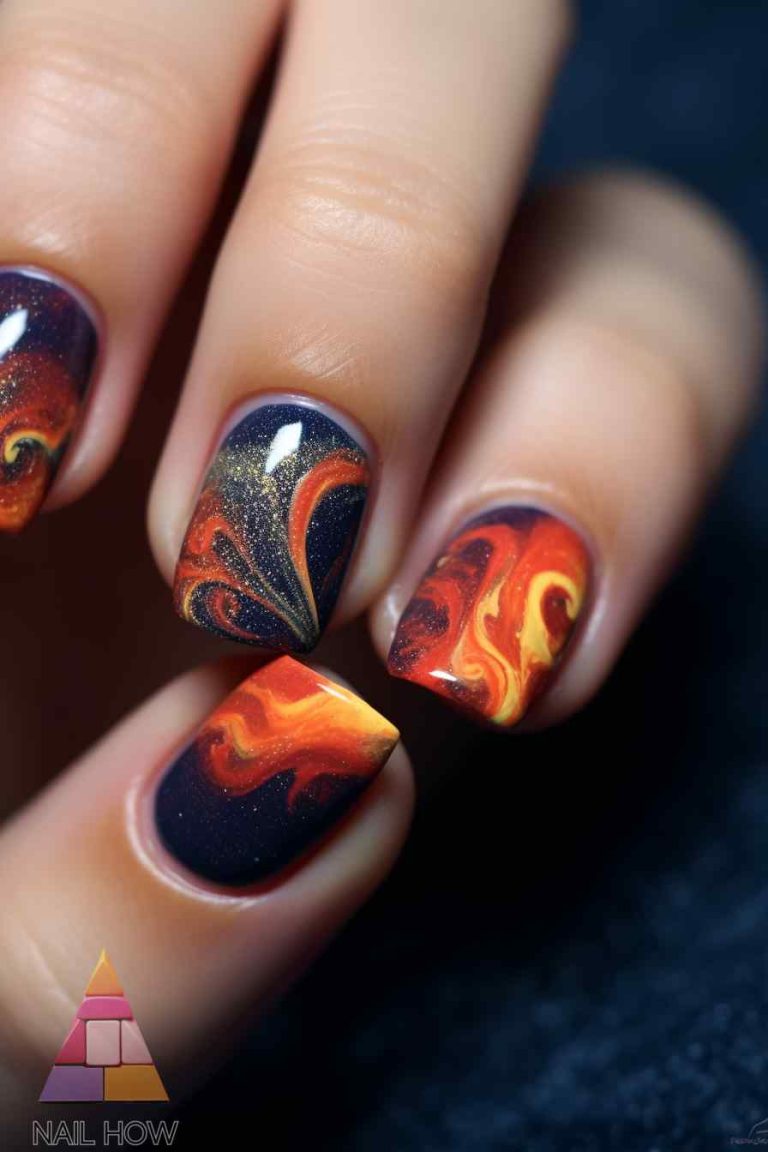 Nails on Fire: The Power of Flame Nail Designs - nailhow
