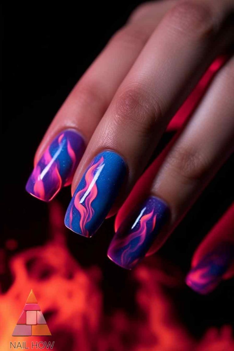 Nails on Fire: The Power of Flame Nail Designs - nailhow