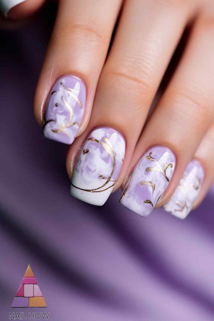 Lovely Lavender Nail Designs: From Simple to Stunning - nailhow