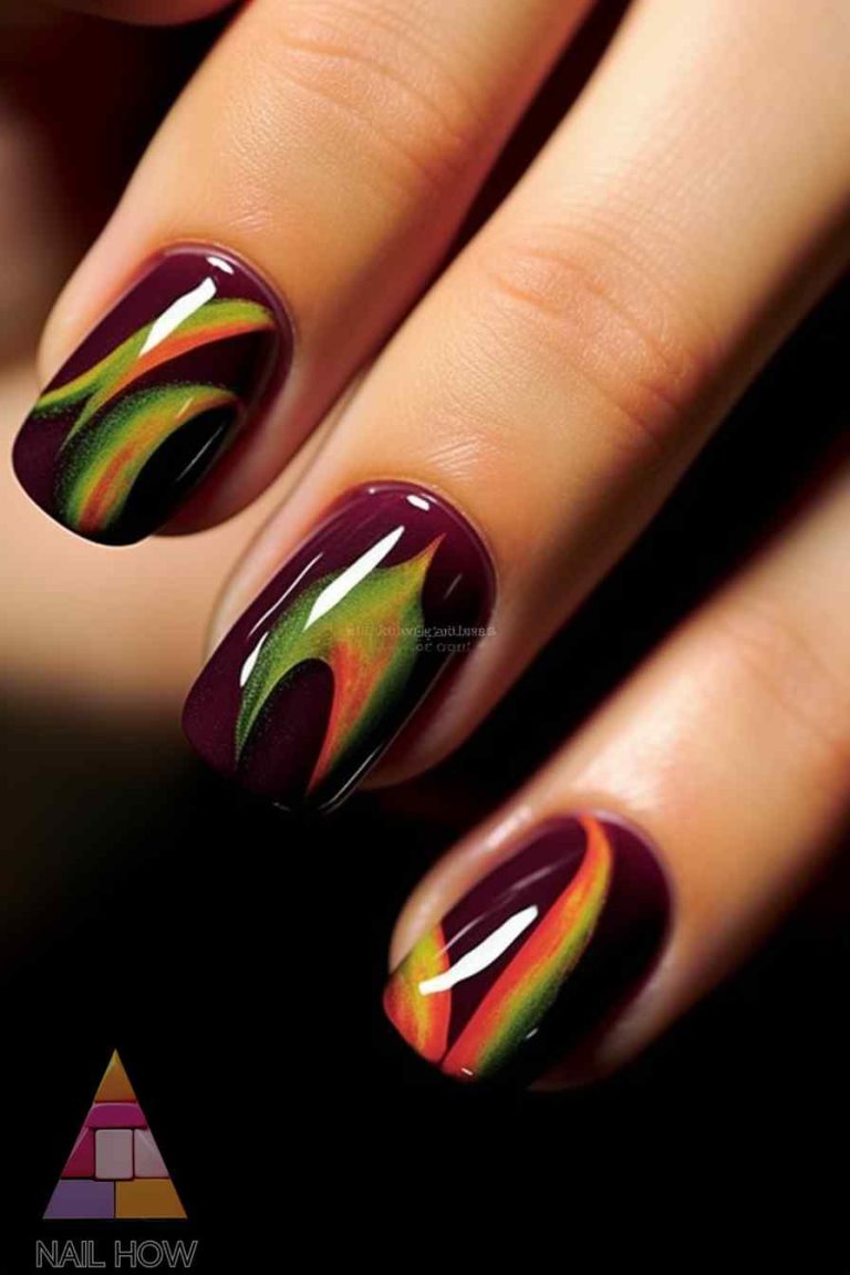 Nails on Fire: The Power of Flame Nail Designs - nailhow