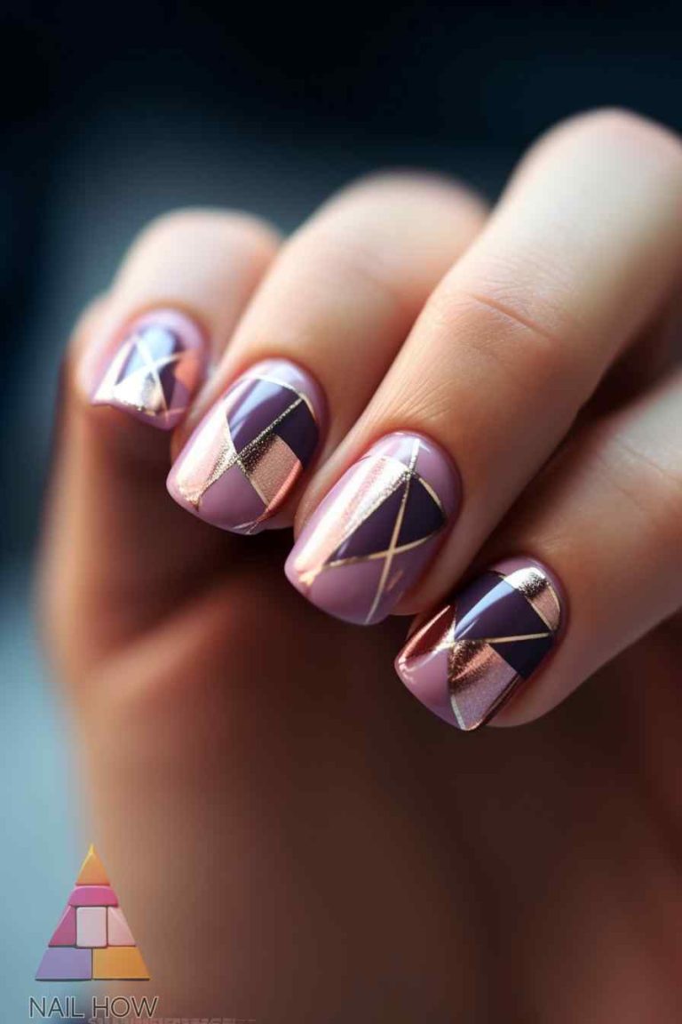 Mauve Magic: Nail Designs That Spell Elegance - nailhow