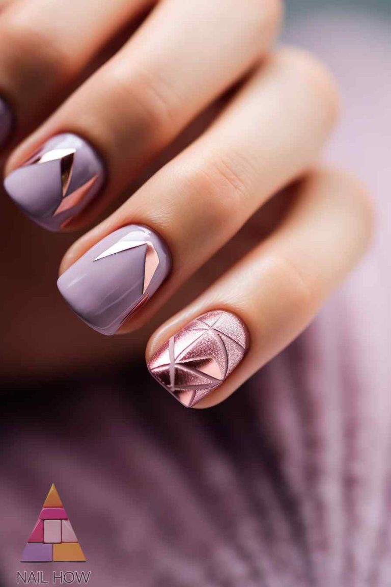 Mauve Magic: Nail Designs That Spell Elegance - nailhow
