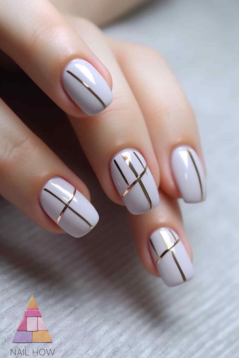 An Ultimate Guide to Line Art Nail Designs - nailhow