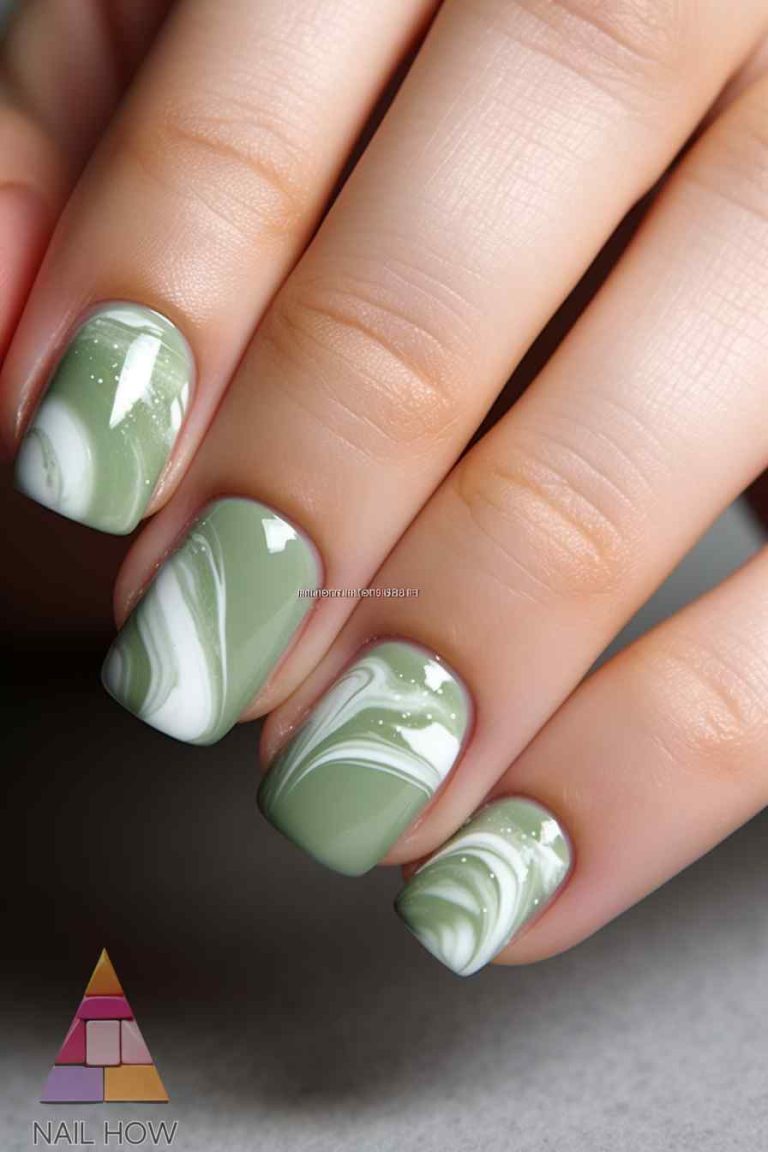 Pastel Perfection: Light Green Nail Designs to Love - nailhow
