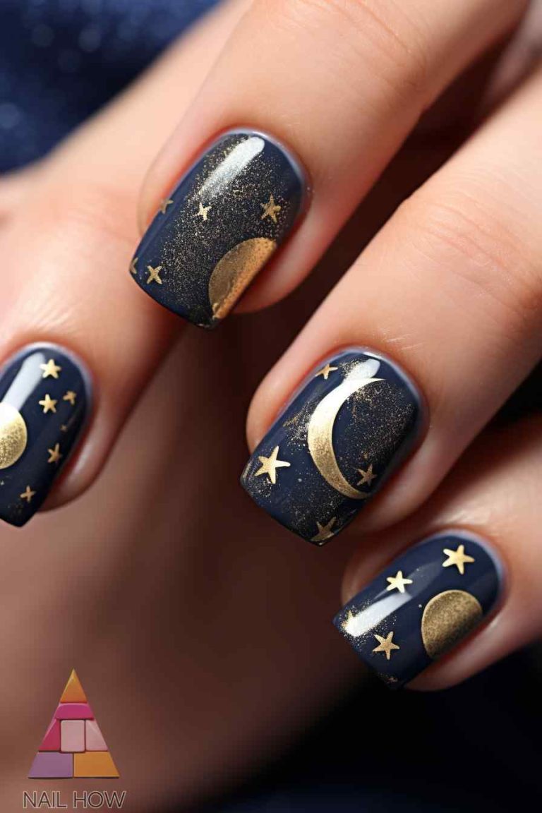 Unveil Stunning Moon Nail Designs for a Night-time Chic Look - nailhow