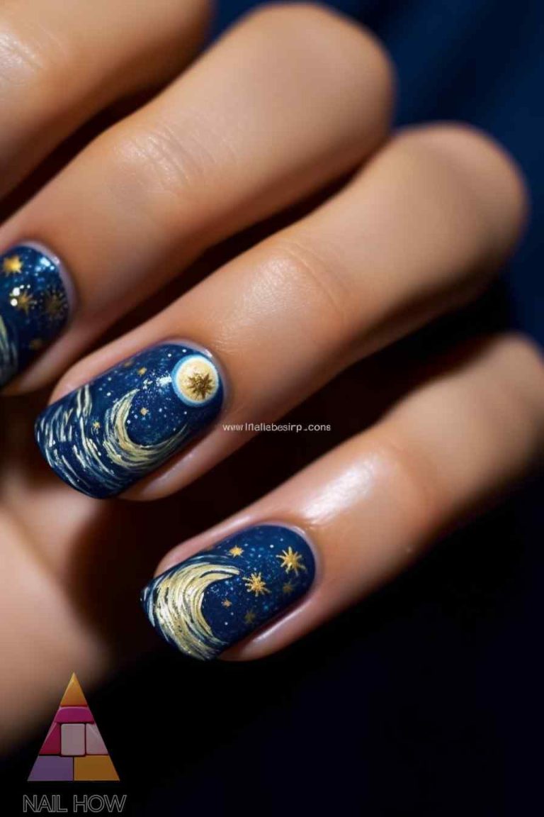 Unveil Stunning Moon Nail Designs for a Night-time Chic Look - nailhow