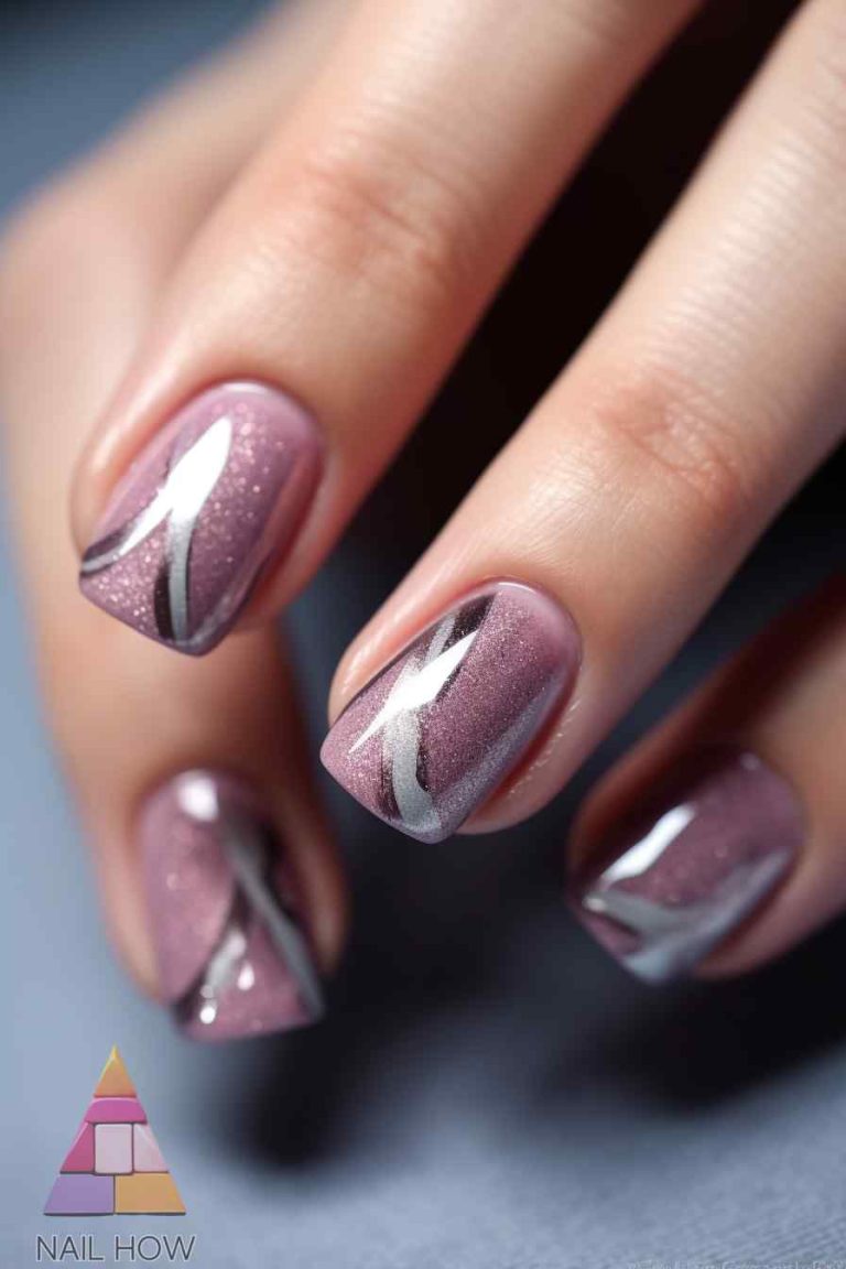 Mauve Magic: Nail Designs That Spell Elegance - nailhow