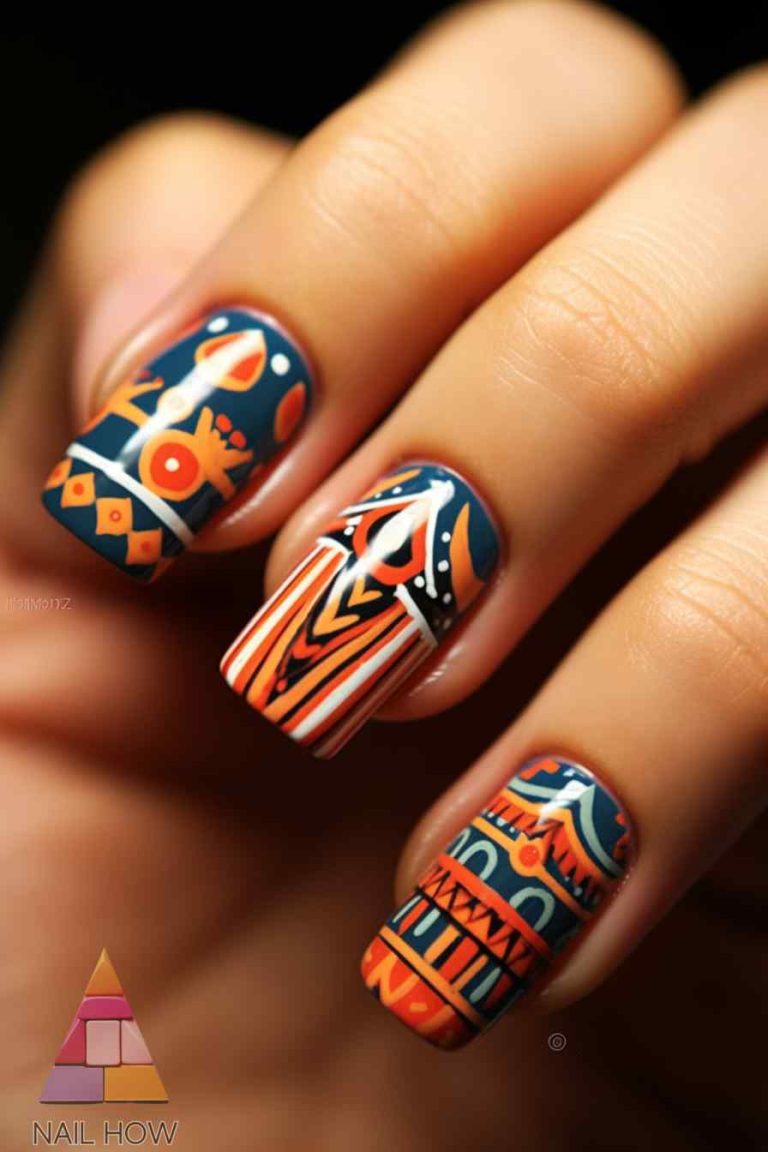 Fiesta at Your Fingertips: Colorful Mexican Nail Designs - nailhow