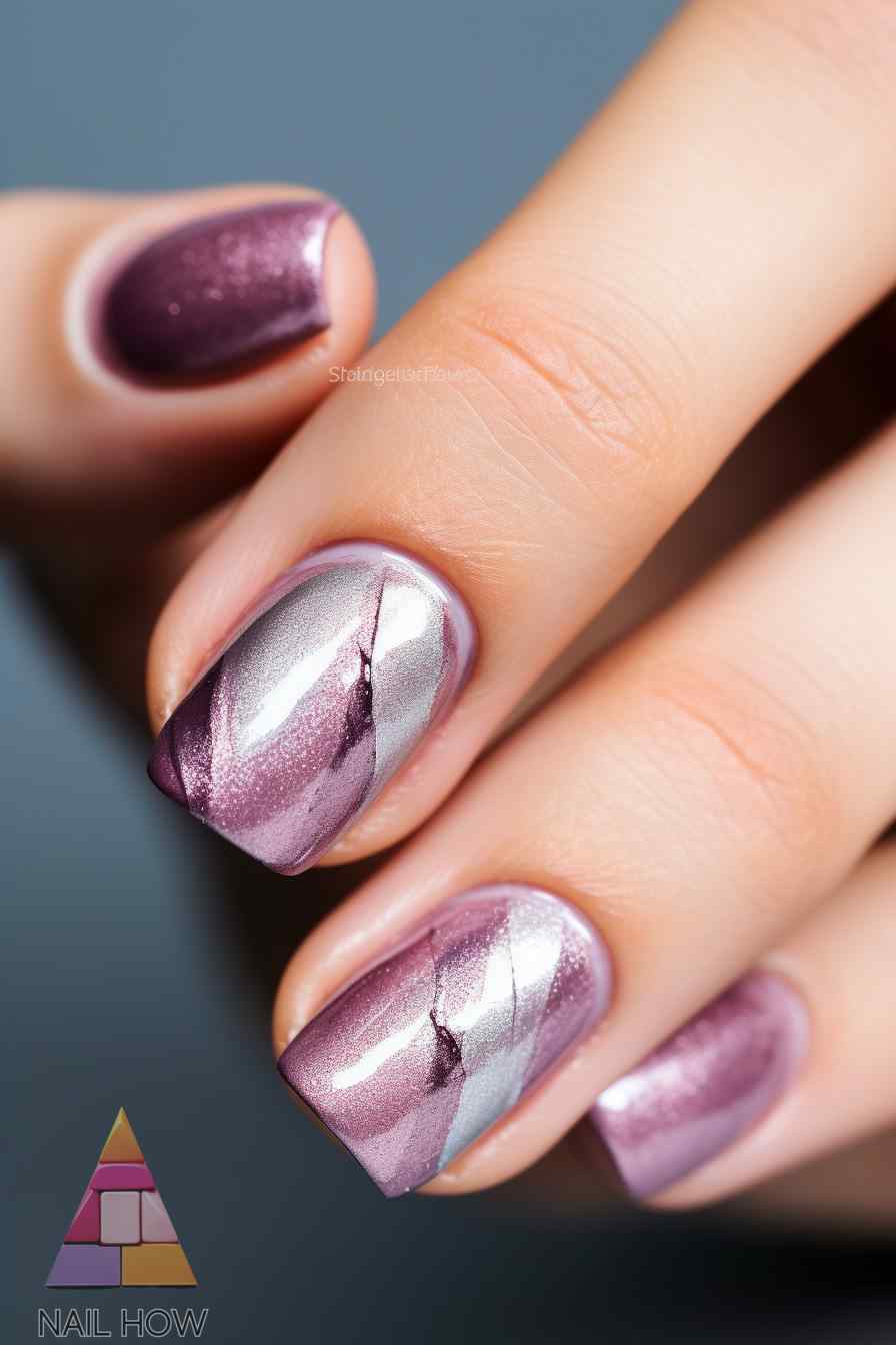 Mauve Magic: Nail Designs That Spell Elegance - nailhow