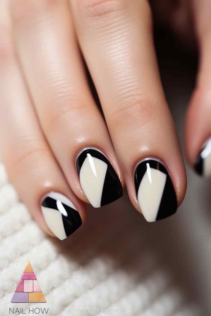 Bold & Beautiful: Uniquely Captivating Black Tip Nail Designs! - nailhow