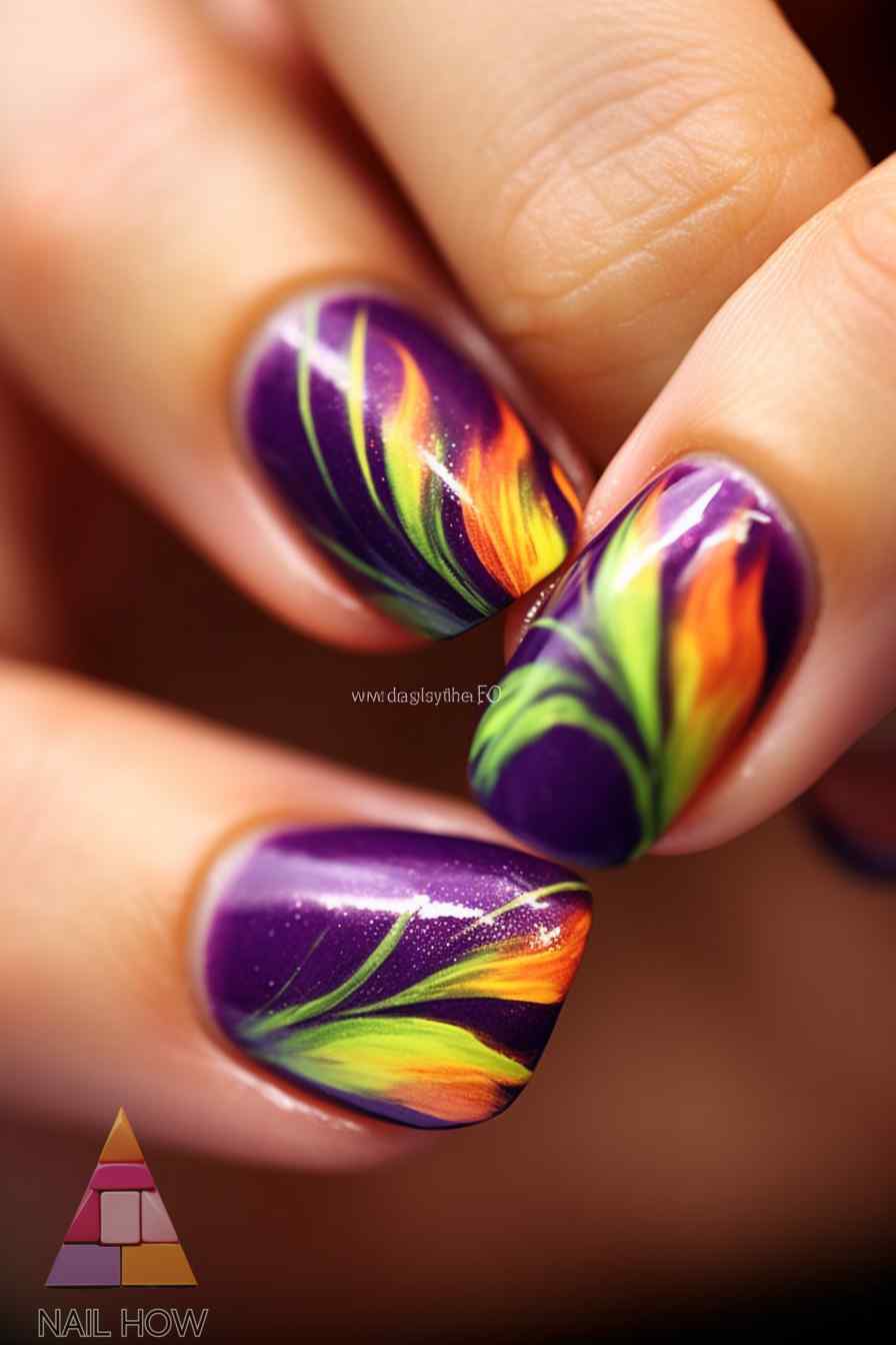 Nails on Fire: The Power of Flame Nail Designs - nailhow