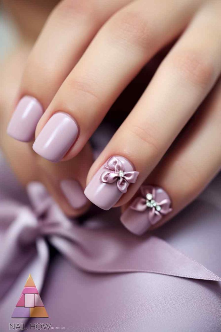 Mauve Magic: Nail Designs That Spell Elegance - nailhow