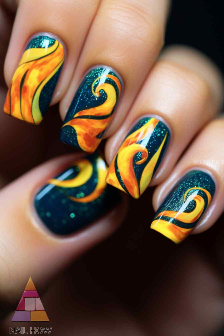 Nails on Fire: The Power of Flame Nail Designs - nailhow