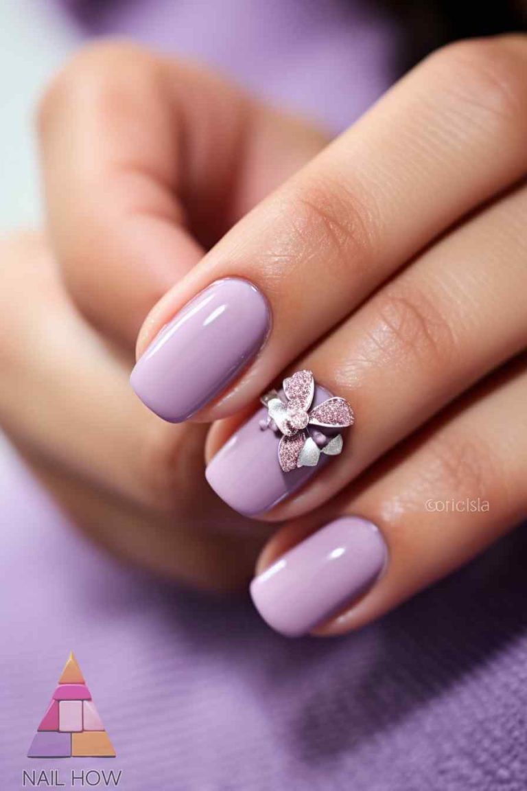 Mauve Magic: Nail Designs That Spell Elegance - nailhow