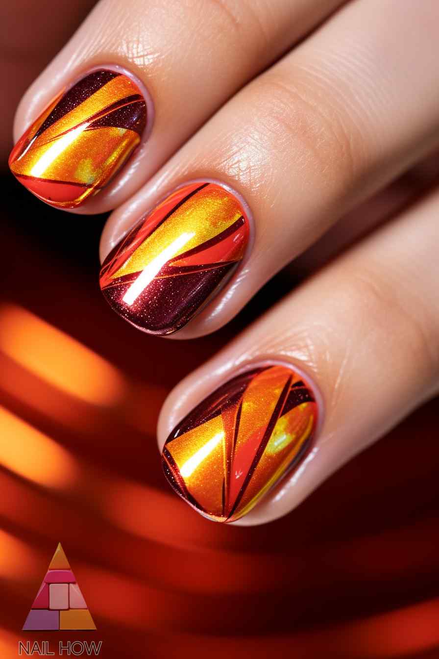 Ignite Your Style: Fire Nail Designs that Sizzle - nailhow
