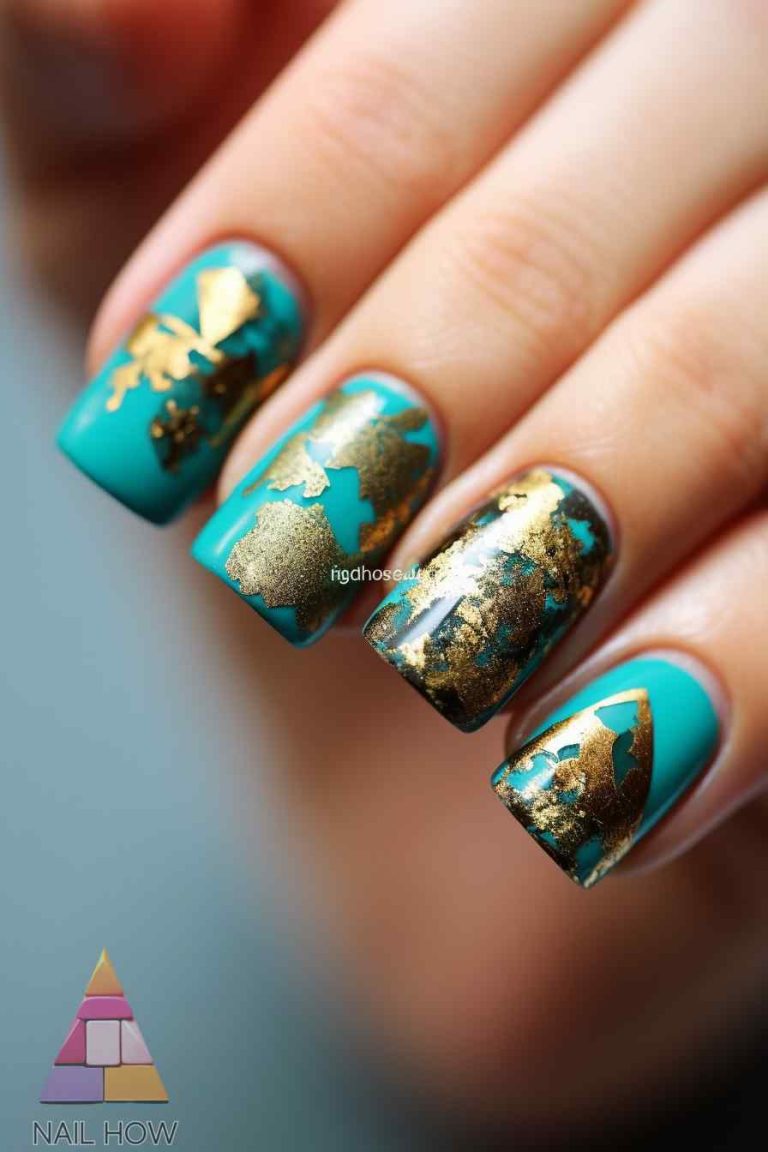 Gem of the Sea: Explore Exciting Turquoise Nail Designs for a Tropical ...