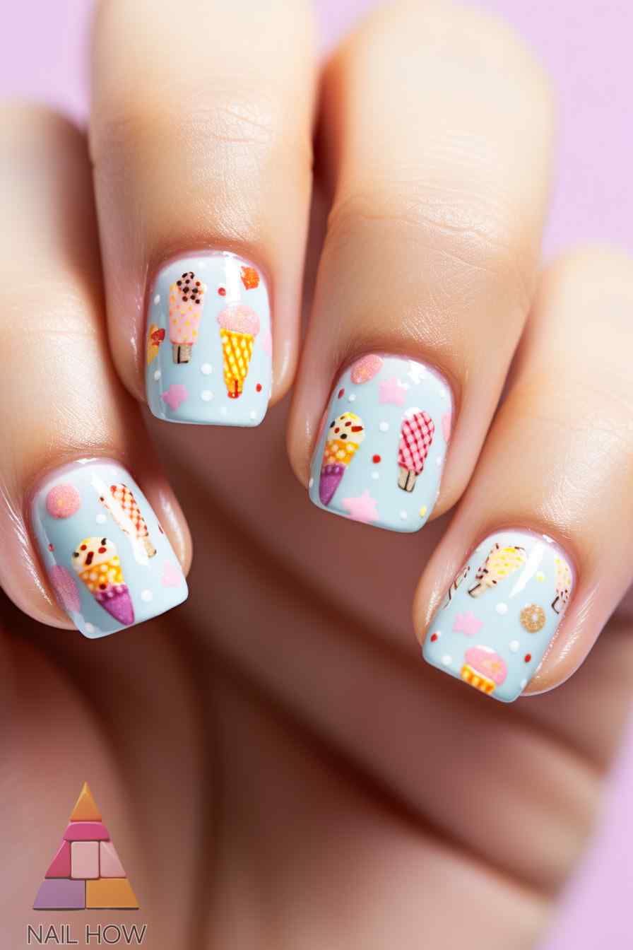 Hot Trends: Sizzling Short Nail Designs for an Amazing Summer - nailhow