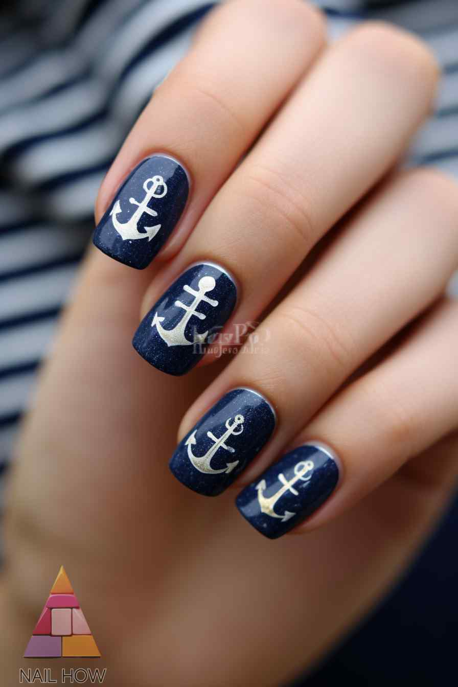 Nail Art Inspiration: Preppy Nail Designs to Fall In Love With - nailhow