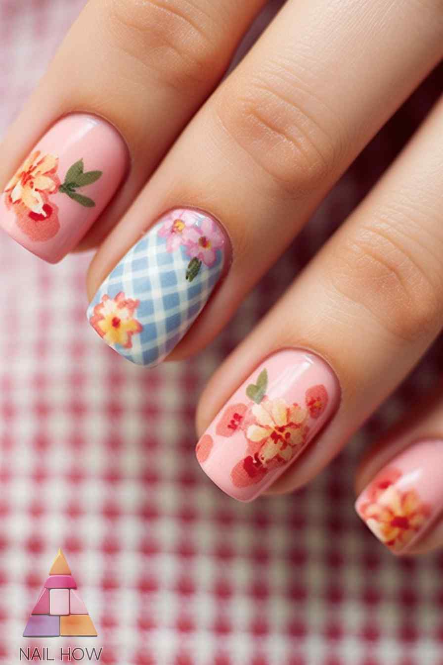 Nail Art Inspiration: Preppy Nail Designs to Fall In Love With - nailhow
