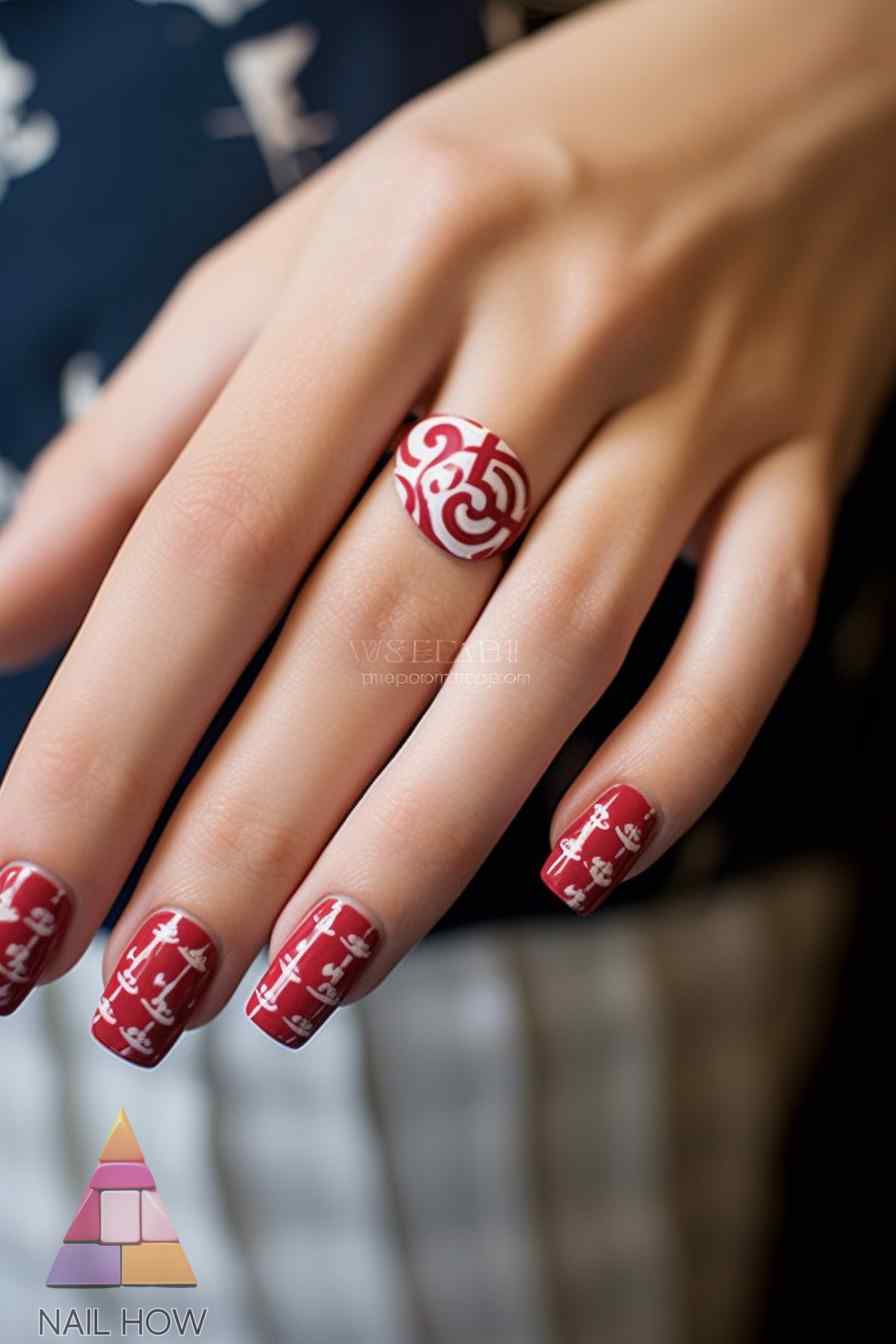 Nail Art Inspiration: Preppy Nail Designs to Fall In Love With - nailhow