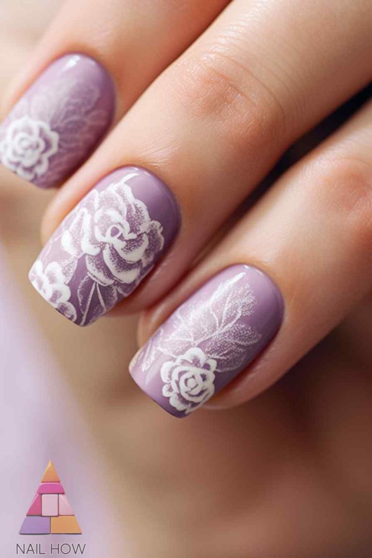 Romance in Bloom: Stunning Rose Nail Art Designs to Love - nailhow