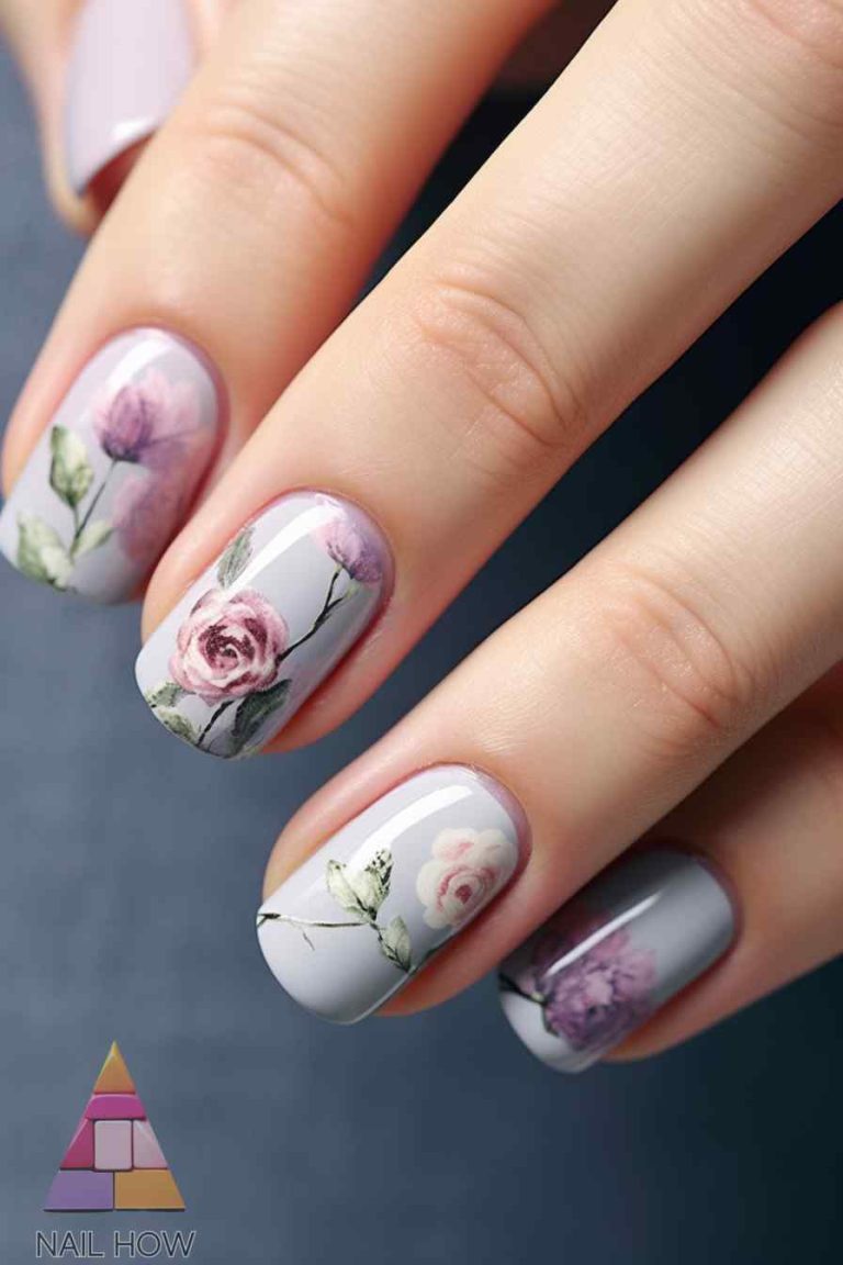 Romance in Bloom: Stunning Rose Nail Art Designs to Love - nailhow